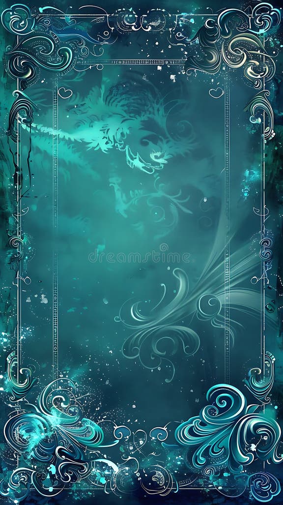 Illustration of Abstract Nautical Blue Background with Patterns Stock ...