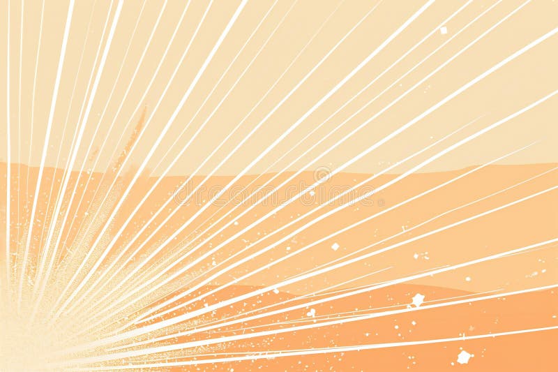 Abstract Orange Background with Rays and Grunge Effects, Stock ...