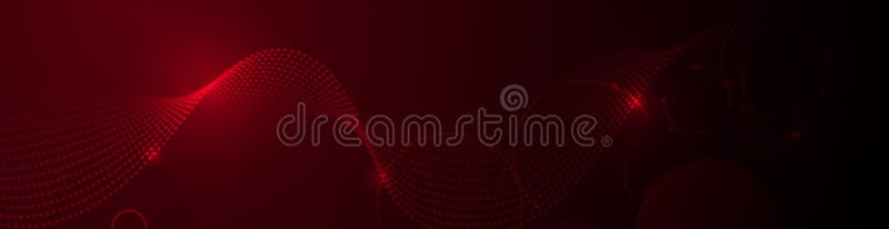 Illustration Abstract Red Background, Element with Light Line Pattern ...