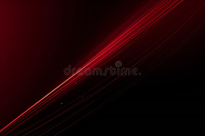 Abstract Red Light on Black Background Stock Illustration ...