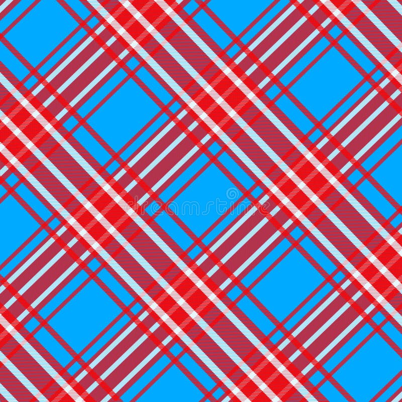 Illustration Abstract Seamless Pattern Plaid Fabric Texture Diagonal ...