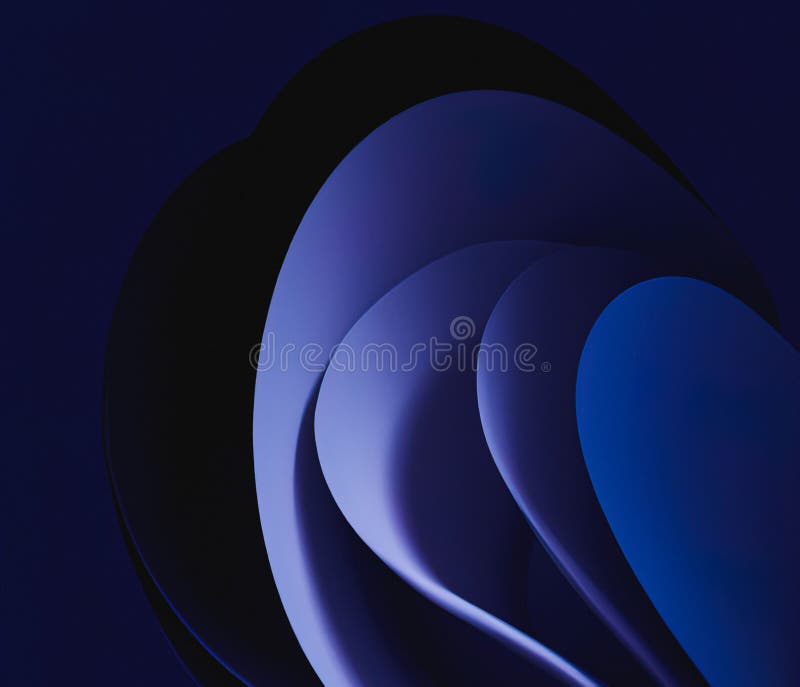 Illustration of Abstract Simple Background in Blue Stock Illustration ...