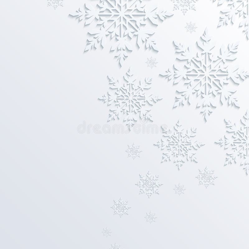 Illustration Abstract Snowflake Background Stock Vector - Illustration ...