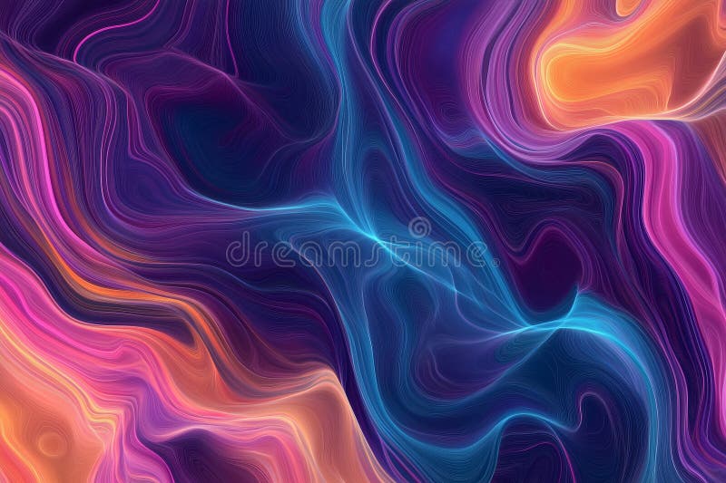 Illustration of Abstract Stream Stock Illustration - Illustration of ...