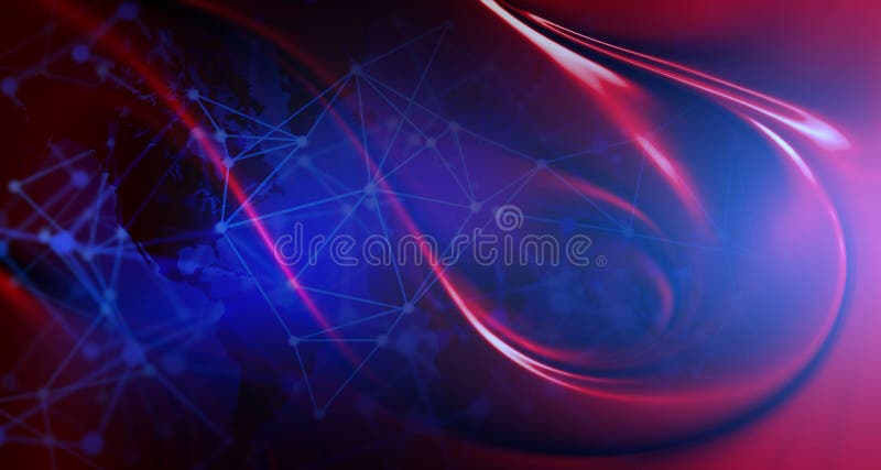 Illustration of Abstract Technology Background Concept Stock ...