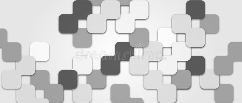 Illustration of Abstract Texture with Grey Squares Stock Illustration ...
