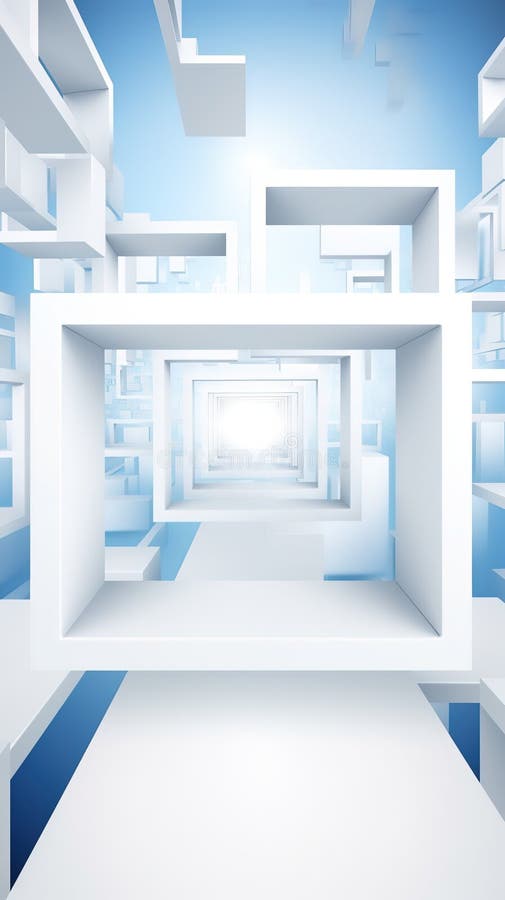 Illustration of Abstract White Background Manipulation Stock ...