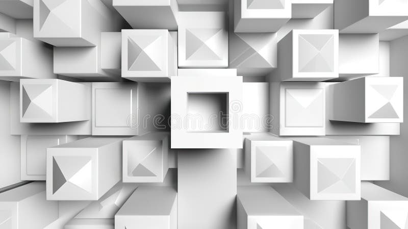 Illustration of Abstract White Background Manipulation Stock ...