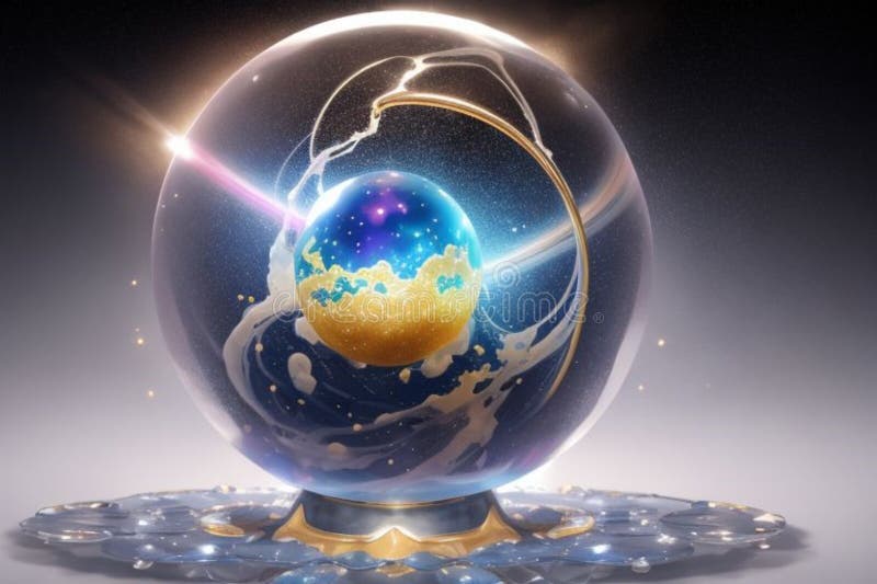 Illustration Abstraction of Flowing Materials of Different Colors and a ...