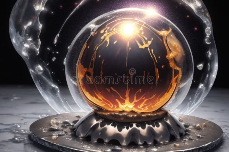 Illustration Abstraction of Flowing Materials of Different Colors and a ...