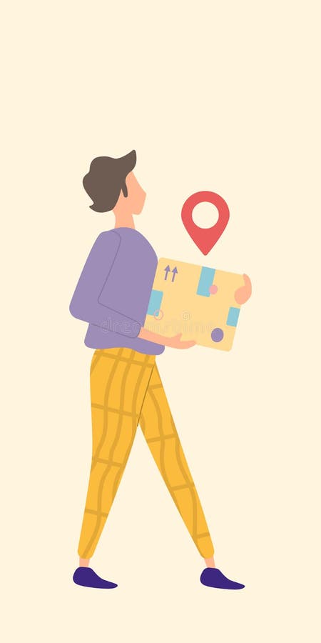 An Illustration of an Accelerated Postal Delivery Service Stock ...