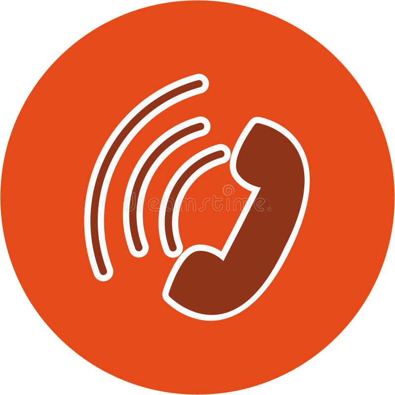 Illustration Active Call Icon for Personal and Commercial Use. Stock ...
