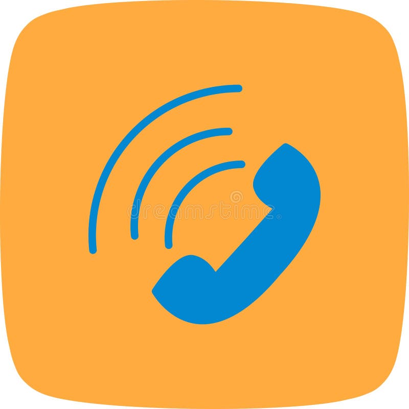 Illustration Active Call Icon for Personal and Commercial Use. Stock ...