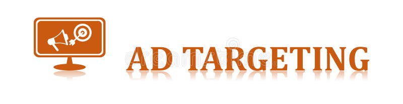 Concept of ad targeting stock illustration. Illustration of brand ...