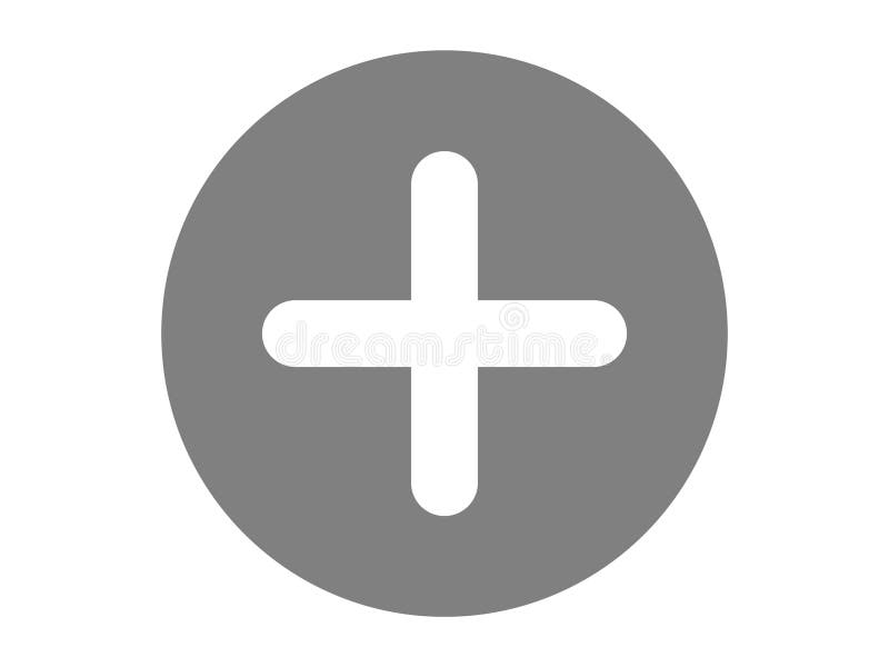 Illustration of Addition Icon (plus Mark) Stock Illustration ...