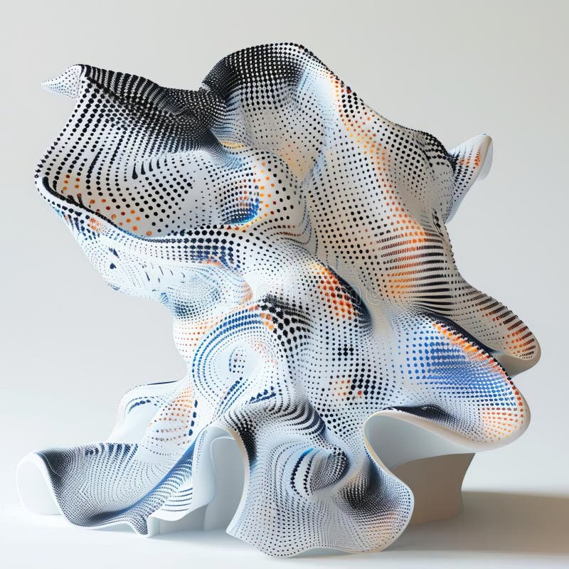 3 Illustration of AI Text with a Strategic Hierarchy Chart on a White ...