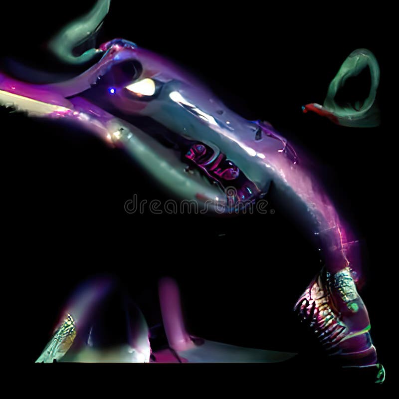 Illustration - Alien Sci-fi City Stock Illustration - Illustration of ...