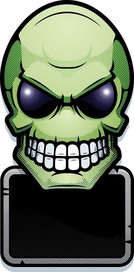 Alien Sign Illustration stock vector. Illustration of cartoon - 115815635