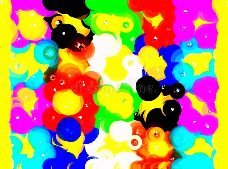 Illustration of All Things Yellow Stock Illustration - Illustration of ...