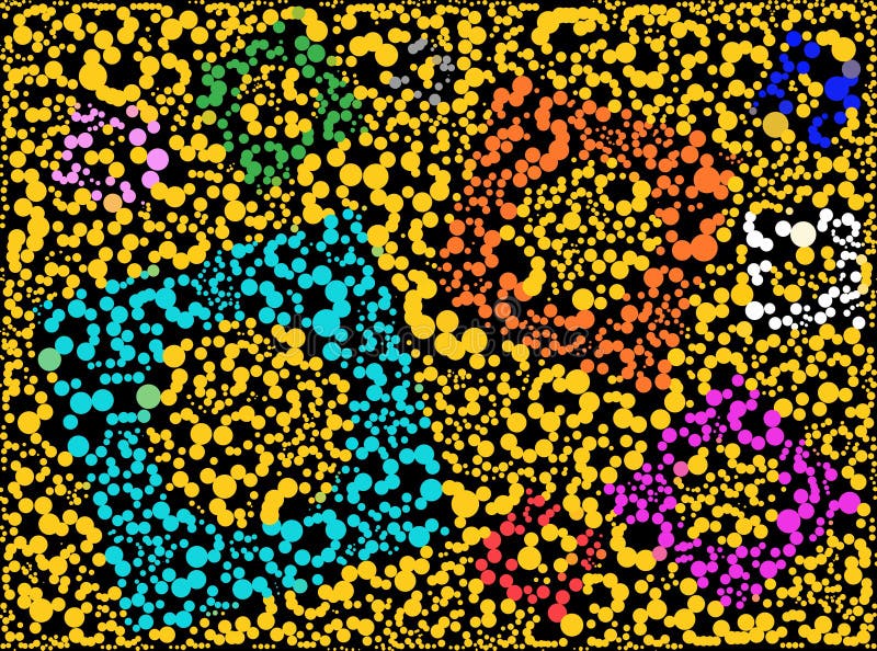 Illustration of All Things Yellow Stock Illustration - Illustration of ...