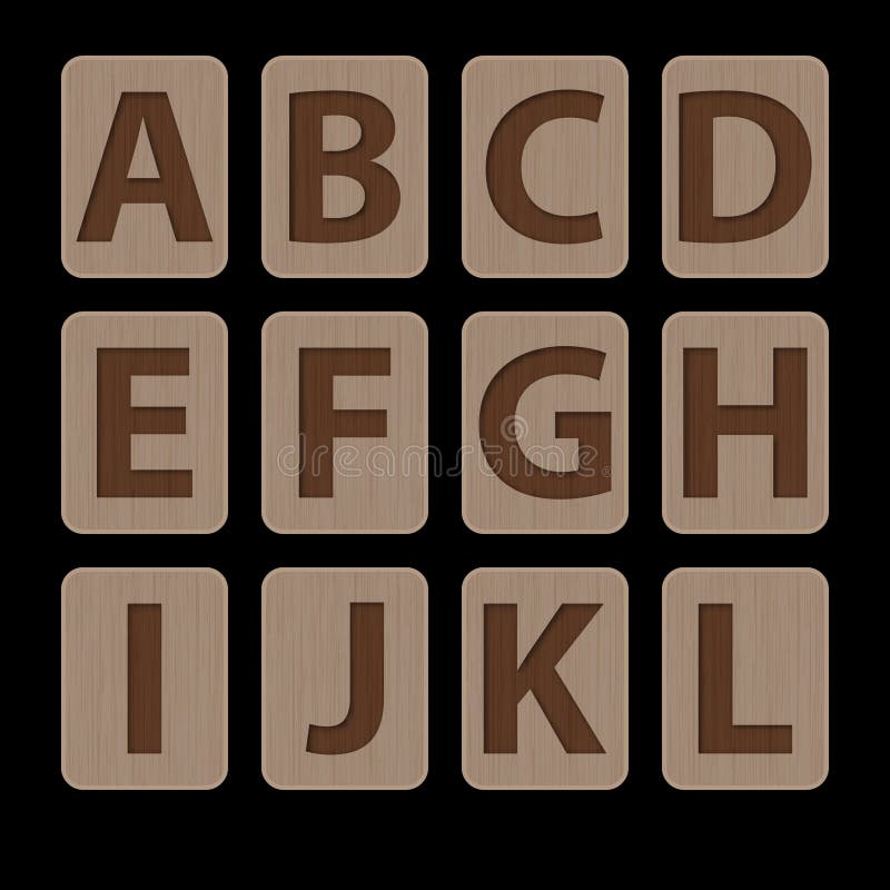 Alphabetic Character For Letter Of ABC. Good For Graphic Design Or ...