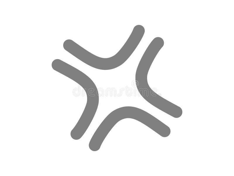 Illustration of Anger Mark Icon Stock Illustration - Illustration of ...