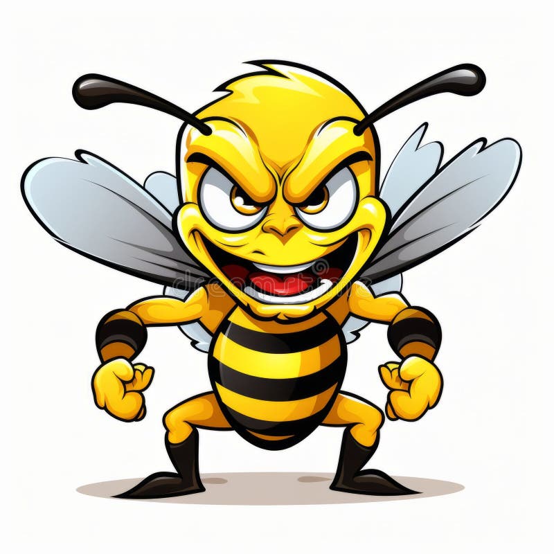 Angry Bee Stock Illustrations – 841 Angry Bee Stock Illustrations ...