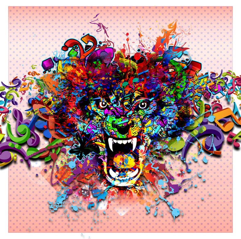 Angry Wolf Head Stock Illustrations 4383 Angry Wolf Head Stock