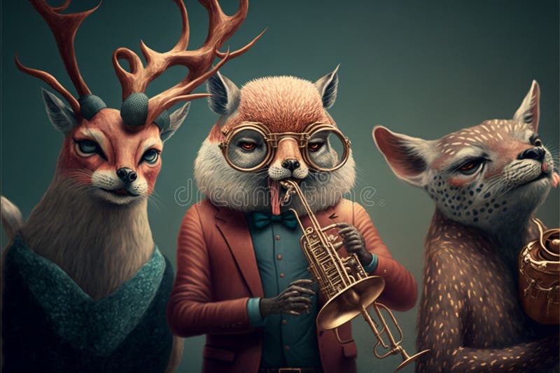 Animal Band Stock Illustrations – 4,577 Animal Band Stock Illustrations ...