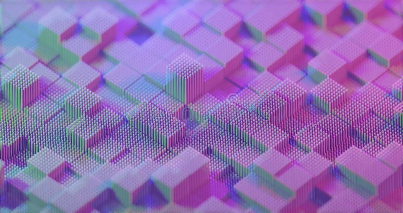 Illustration of Animated Bars Going Up and Down with an RGB ...