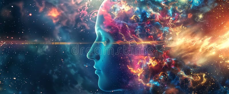 Illustration of Annual Collective Mind Concept Art Exploding Min Stock ...