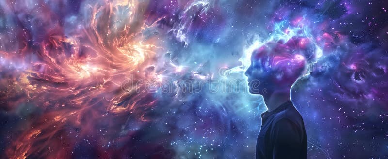 Illustration of Annual Collective Mind Concept Art Exploding Min Stock ...