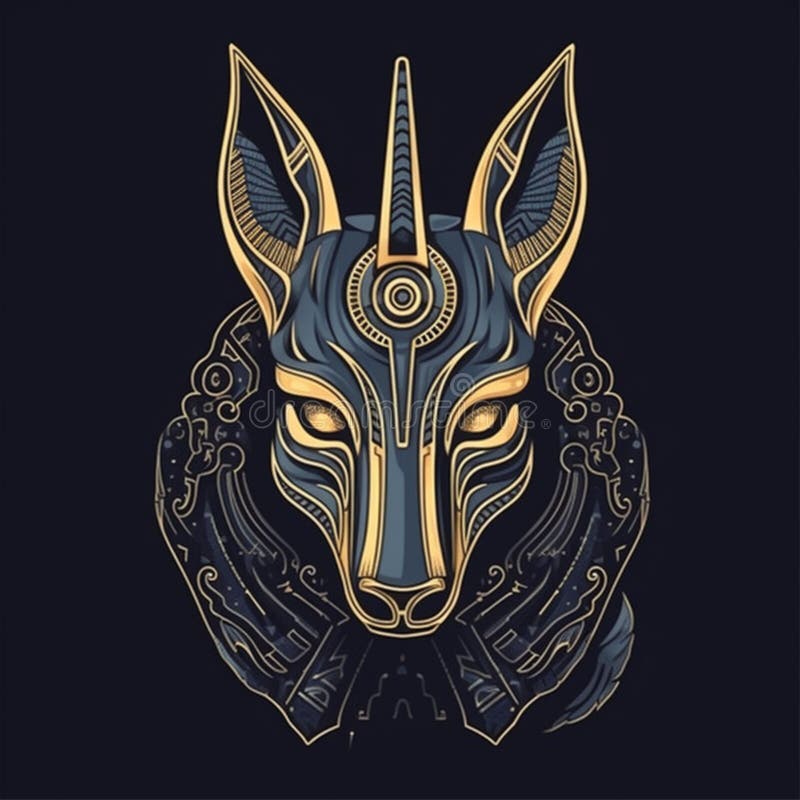 Illustration anubis illustration stock. Illustration du dieu - 278595196