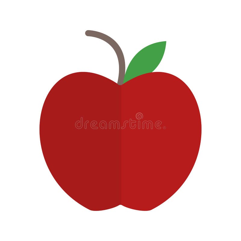Illustration Apple Icon for Personal and Commercial Use. Stock ...