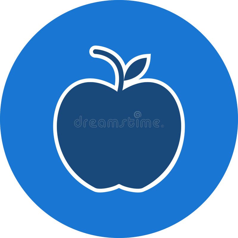Illustration Apple Icon for Personal and Commercial Use. Stock ...