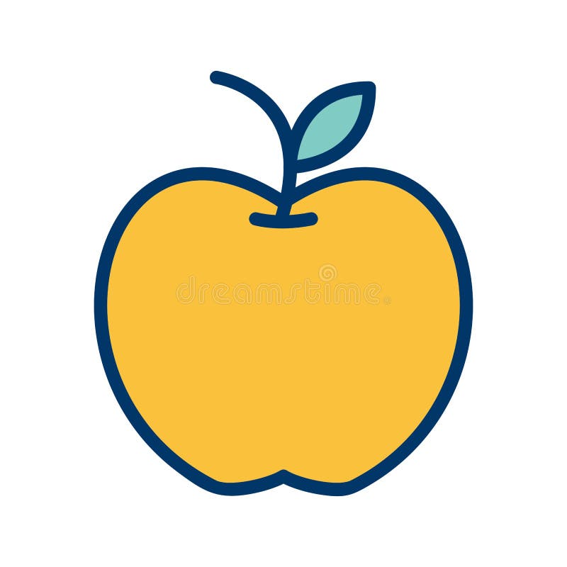 Illustration Apple Icon for Personal and Commercial Use. Stock ...