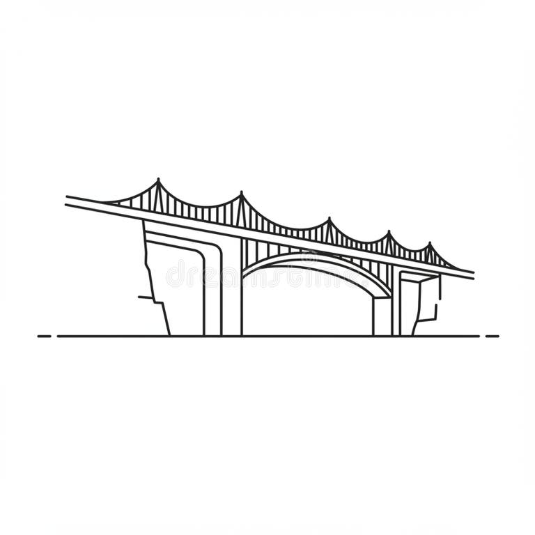 Arched Bridge Like Structure Stock Illustrations – 85 Arched Bridge ...