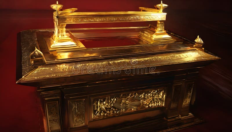 An Illustration of the Ark of the Covenant Stock Illustration ...
