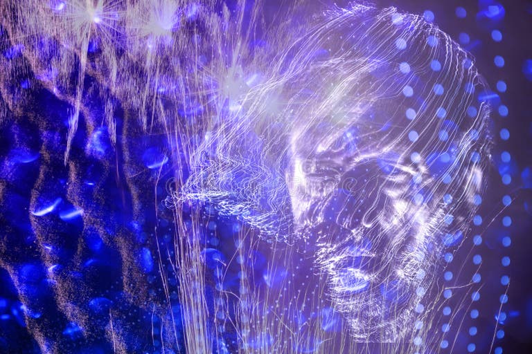 Illustration of Artificial Intelligence Becoming Aware of Its Own ... Illustration of Artificial Intelligence Becoming Aware of Its Own ...