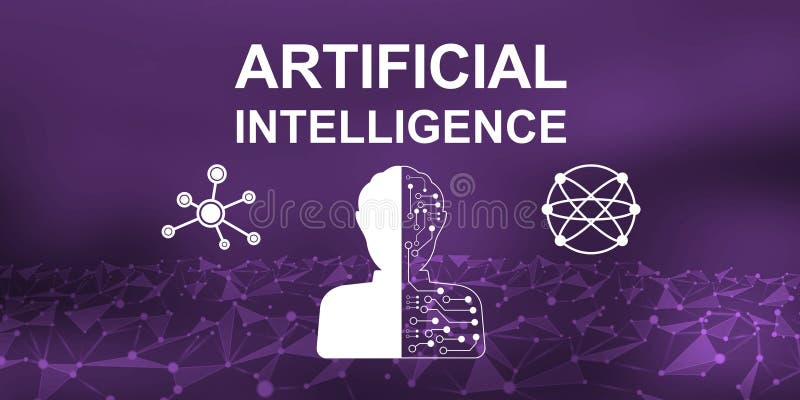 Concept of Artificial Intelligence Stock Illustration - Illustration of ...