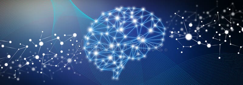 Concept of Artificial Intelligence Stock Illustration - Illustration of ...