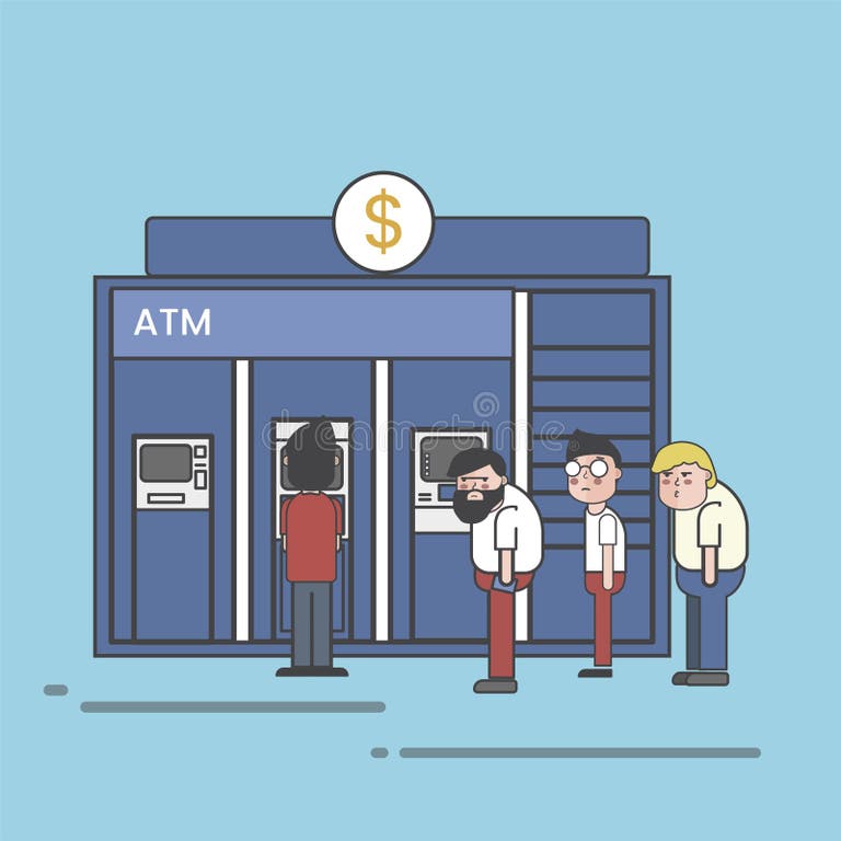 Atm Booth Stock Illustrations – 118 Atm Booth Stock Illustrations ...