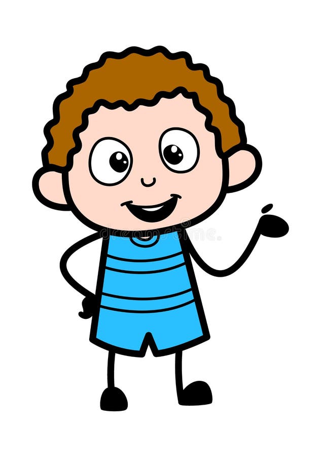 Illustration Av En Glad Barnsbild Stock Illustrationer - Illustration ...