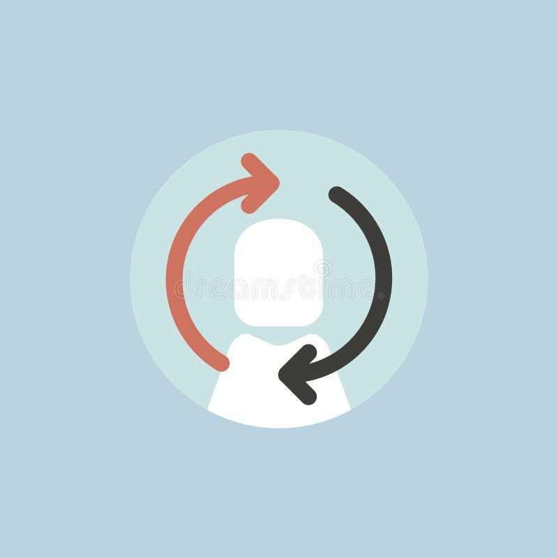 Illustration of Avatar Icon Vector Stock Vector - Illustration of ...