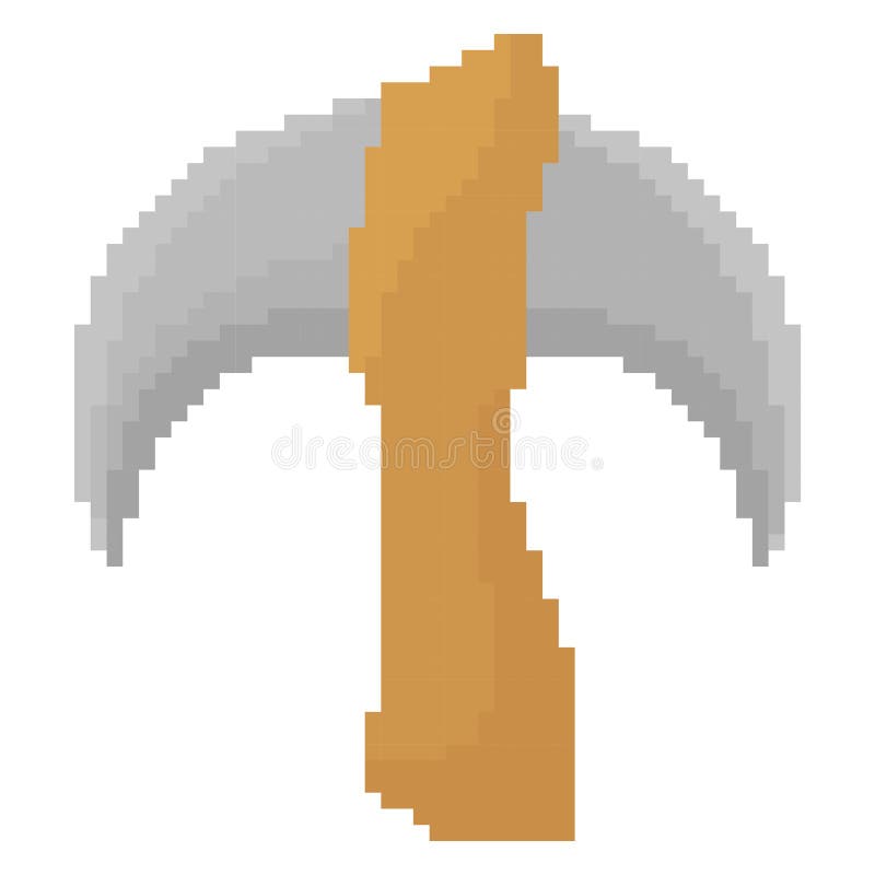Pixel Pickaxe Stock Illustrations – 85 Pixel Pickaxe Stock ...