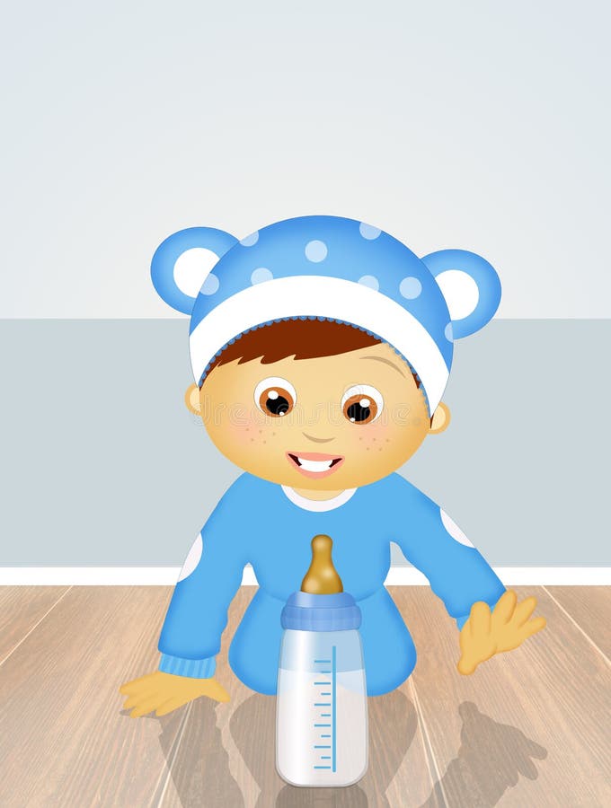 First Steps Cute Baby Stock Illustrations – 288 First Steps Cute Baby ...