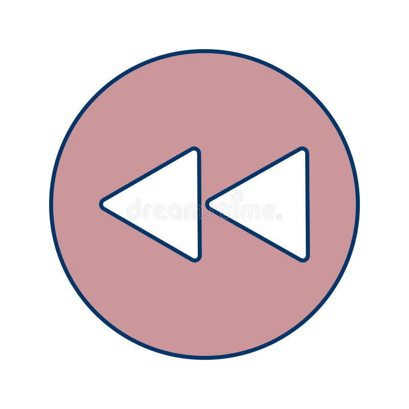 Illustration Back Icon stock illustration. Illustration of symbol ...