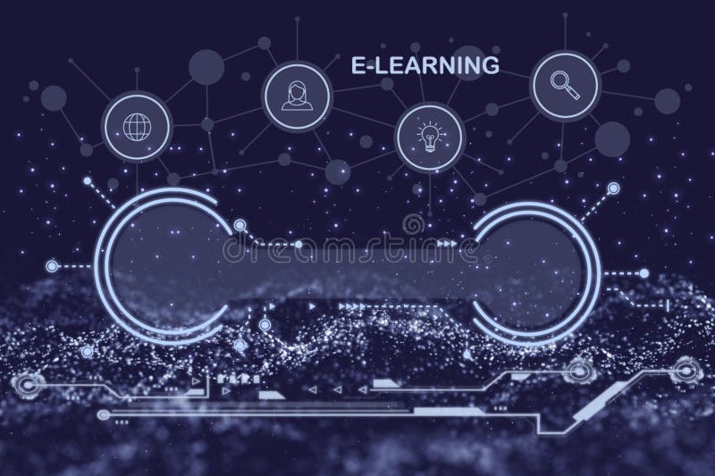 Illustration Background Abstract Technology Communication Concept ...