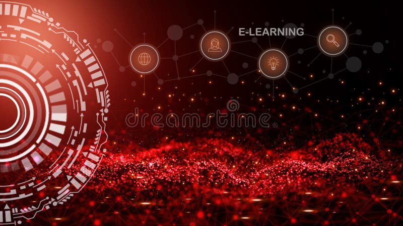 Illustration Background Abstract Technology Communication Concept ...