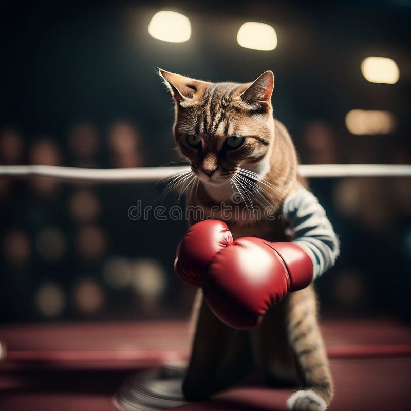 Boxing Cat Stock Illustrations – 741 Boxing Cat Stock Illustrations ...